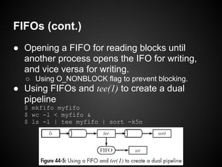 TLPI - Chapter 44 Pipe and Fifos | PPT