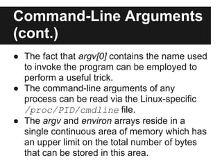 TLPI - 6 Process | PPT
