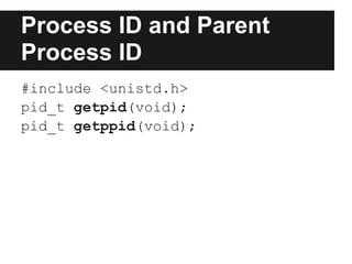 TLPI - 6 Process | PPT
