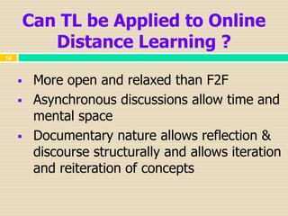 Introduction to Transformative Learning | PPTX