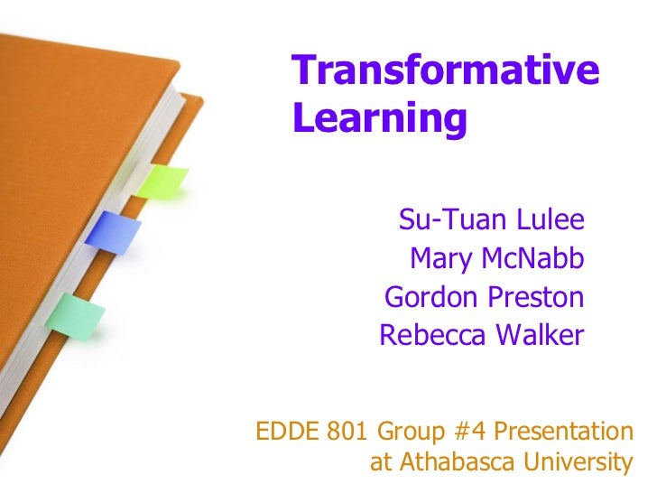 Introduction to Transformative Learning