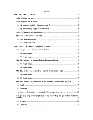 Tiểu luận quản trị kinh doanh quốc tế | PDF