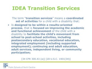Transition Training - IDEA | PPT