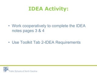 Transition Training - IDEA | PPT