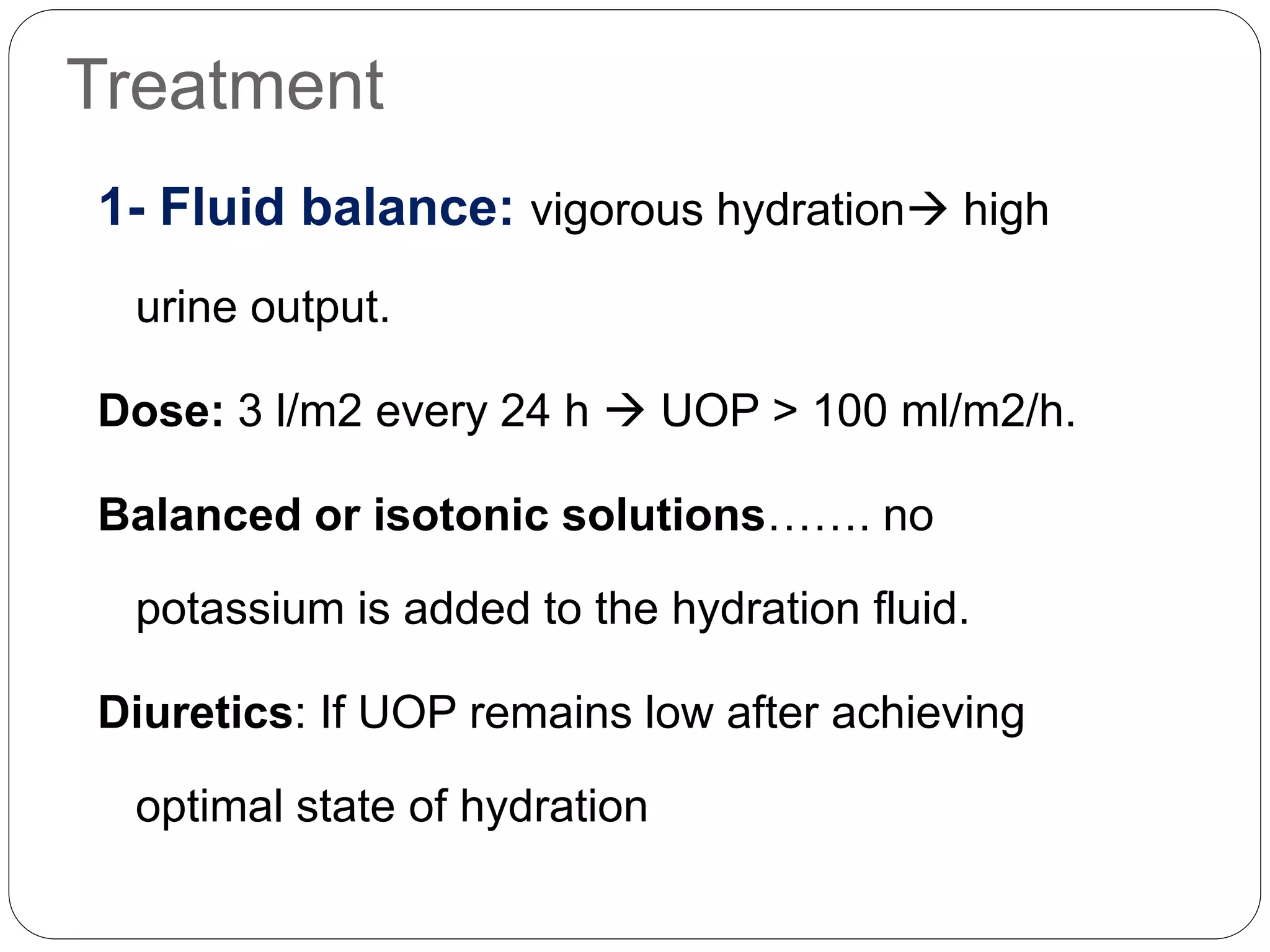 Tumor lysis syndrome | PPTX