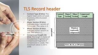 Transport Layer Security | PPTX