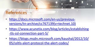 Transport Layer Security | PPTX