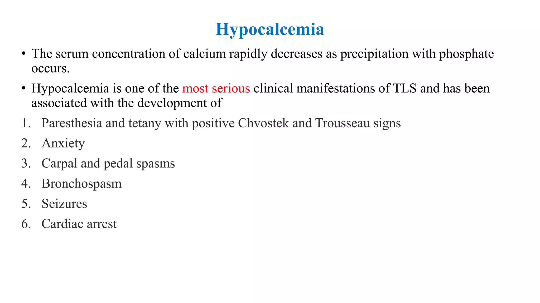 Tumor lysis syndrome | PPTX