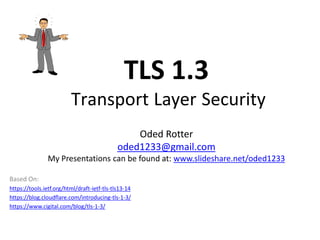 Tls 1 3 | PDF