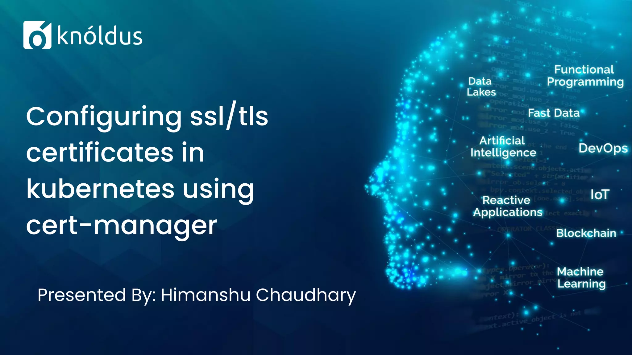 Tlsssl With Cert Manager Pdf Technology And Computing