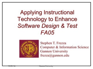 Using interactive models to enhance UML education | PPT