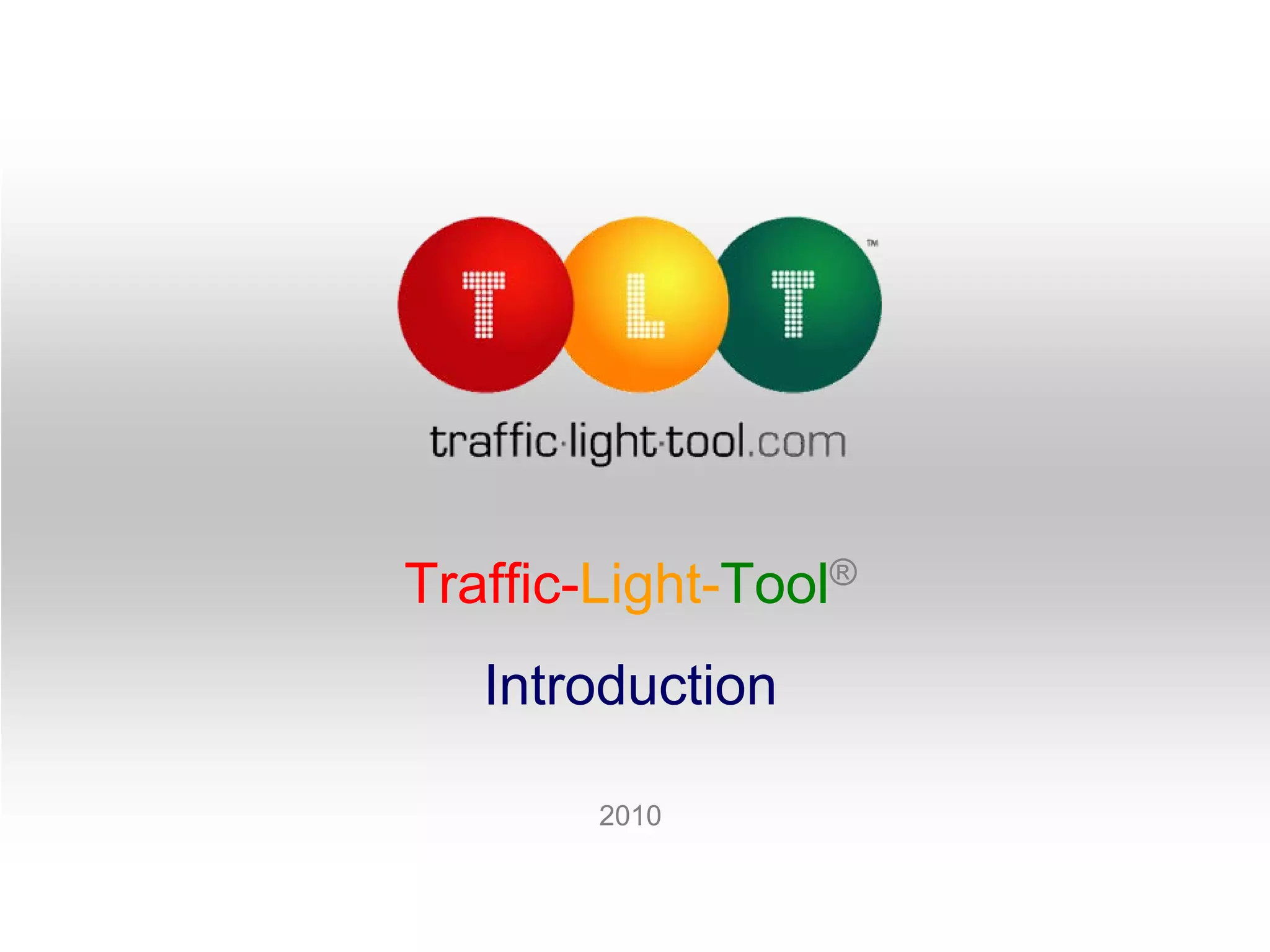 Traffic-Light-Tool presentation 2010 | PDF