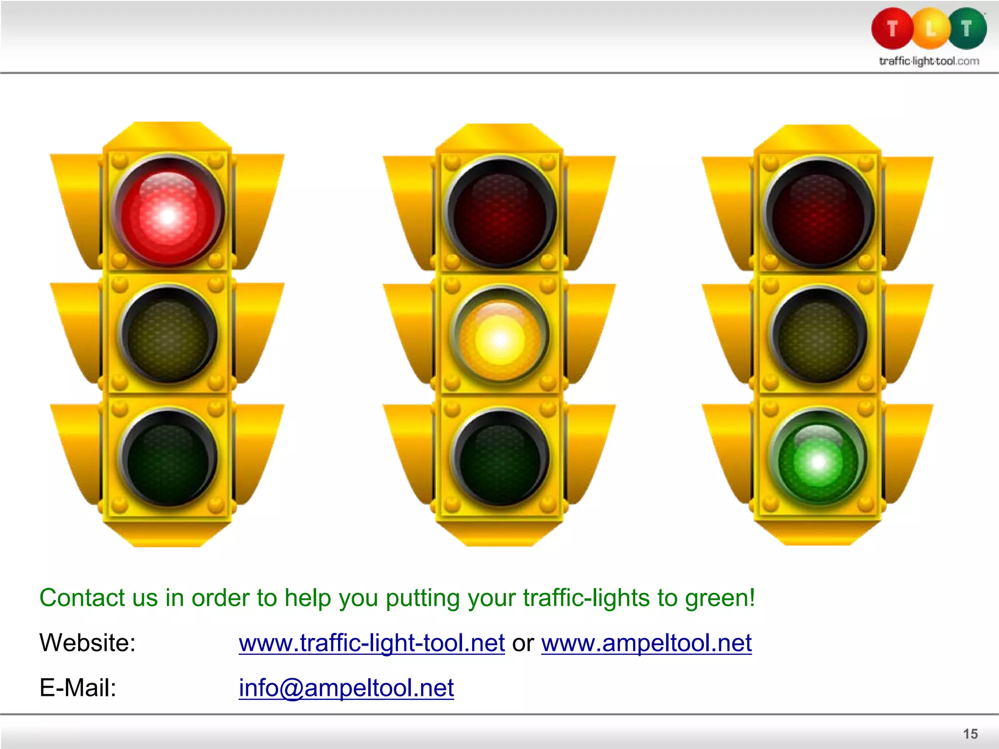 Traffic-Light-Tool presentation 2010 | PDF