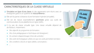 Classe virtuelle au TLU | PPTX