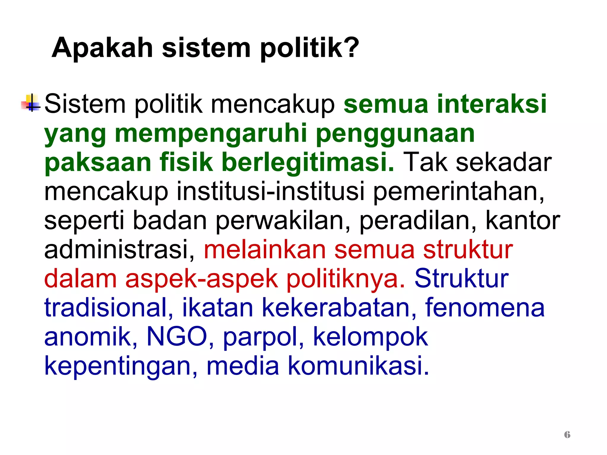 Tm 02 sistem politik indonesia | PPT