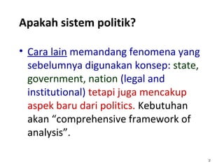 Tm 02 sistem politik indonesia | PPT