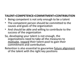 Talent management | PPT