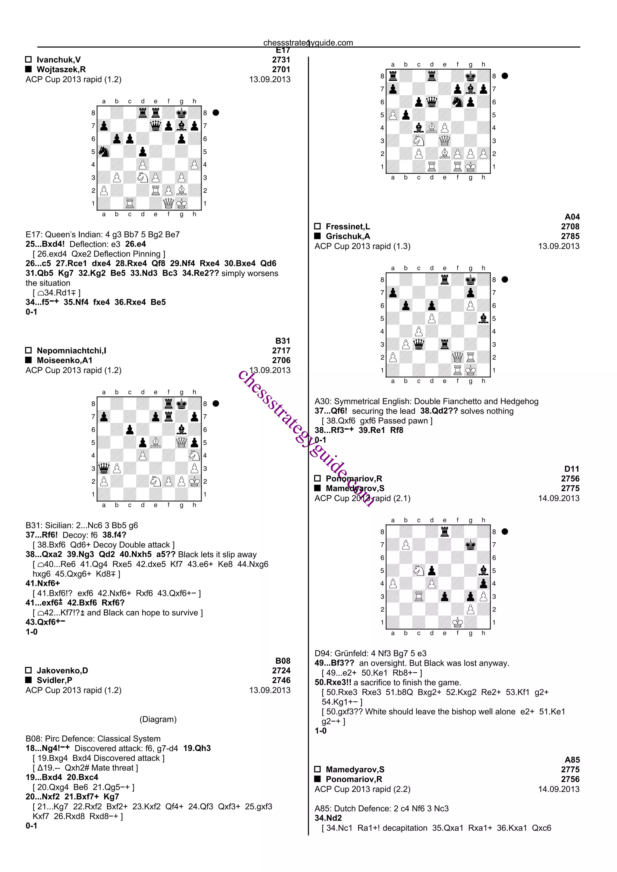 Chess Tactical Motifs 2 | PDF | Board Games and Puzzles | Games and Puzzles