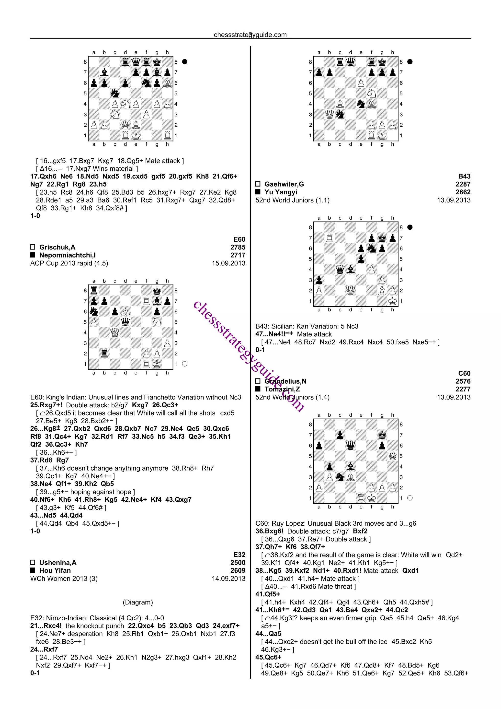 Chess Tactical Motifs 2 | PDF | Board Games and Puzzles | Games and Puzzles