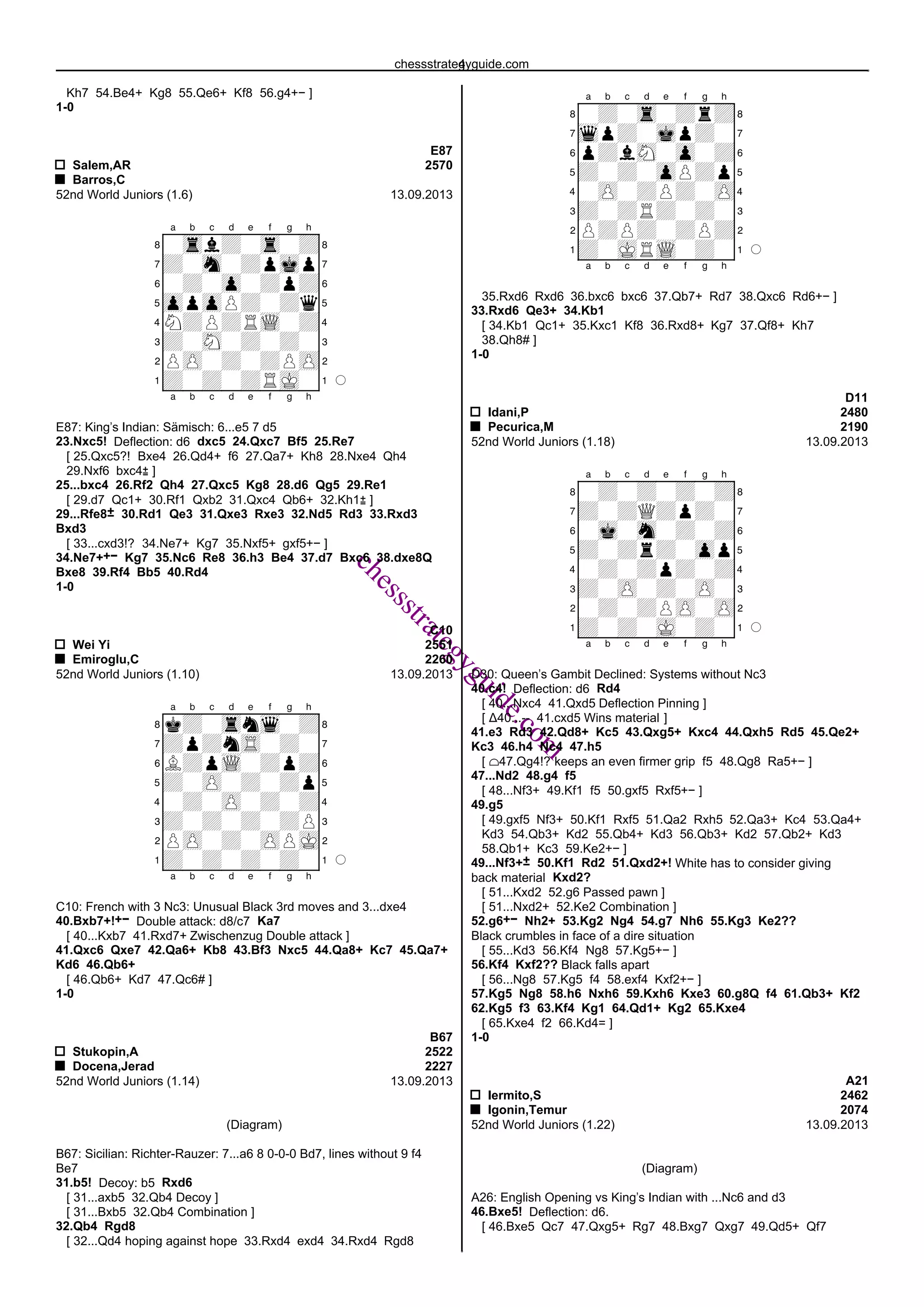 Chess Tactical Motifs 2 | PDF | Board Games and Puzzles | Games and Puzzles