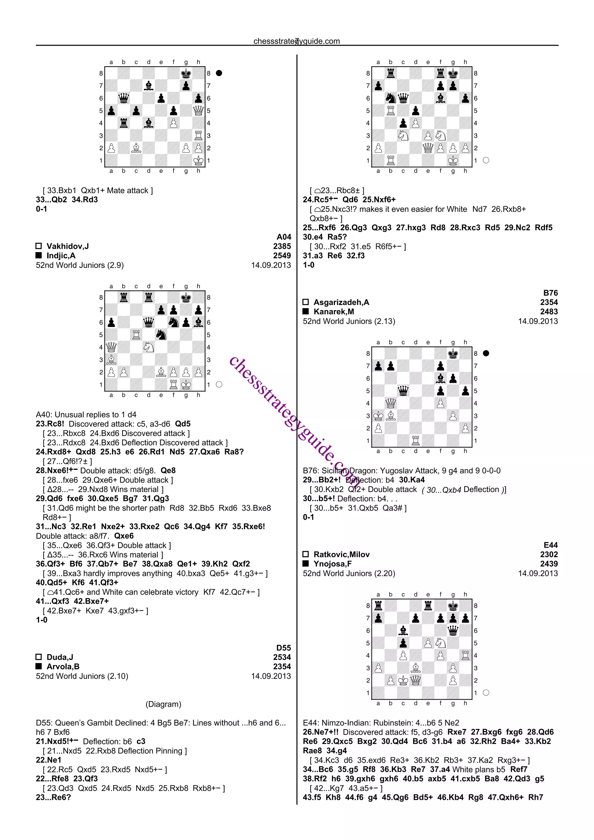 Chess Tactical Motifs 2 | PDF | Board Games and Puzzles | Games and Puzzles