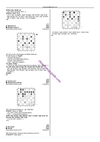 Chess Tactical Motifs 2 | PDF | Board Games and Puzzles | Games and Puzzles