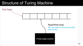 Turing Machine | PPTX