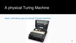 Turing Machine | PPTX
