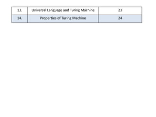 Turing Machine | PPTX