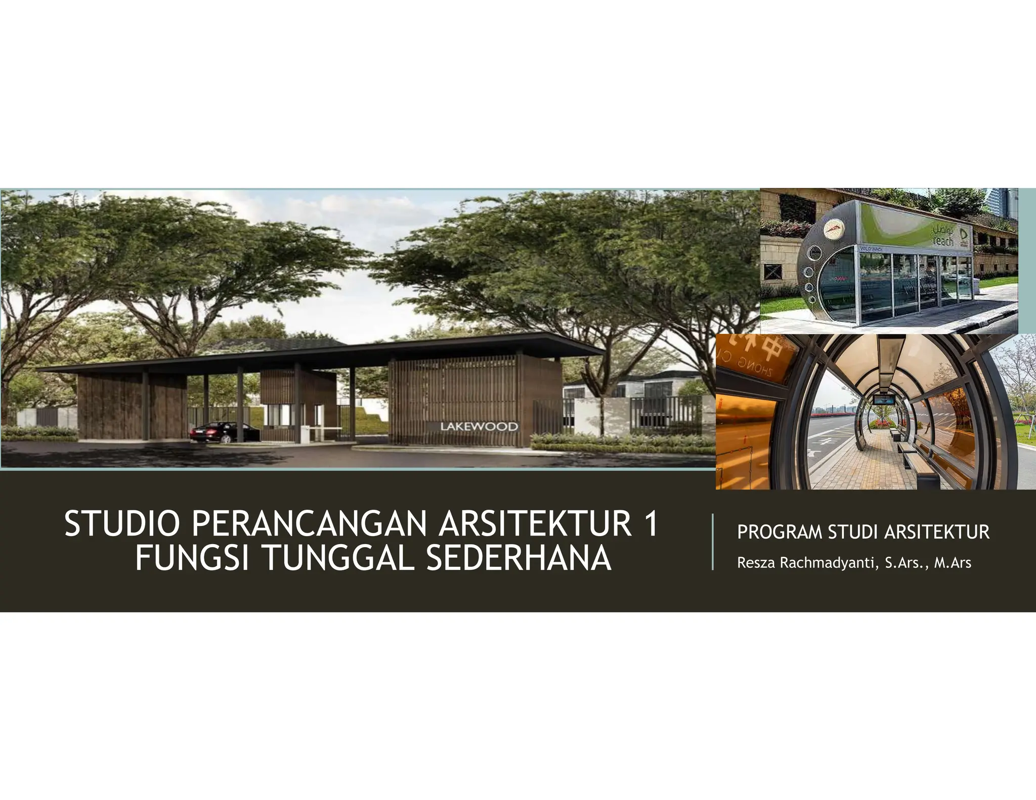 MATERI STUDIO PERANCANGAN ARSITEKTUR 1 - PENGANTAR | PDF