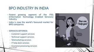 Talent Management - BPO Industry | PPTX