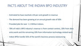 Talent Management - BPO Industry | PPTX