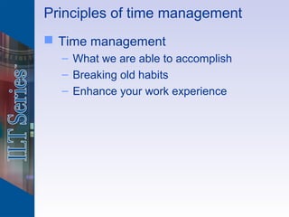 Time management | PPT