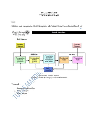 Tm teknik kompilasi juni 2013 | PDF