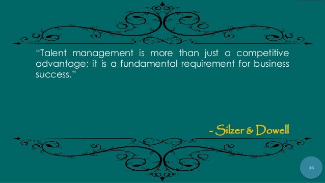 Talent Management Quote