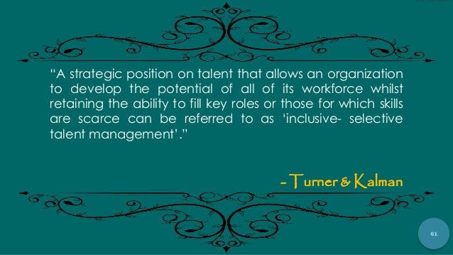 Talent Management Quote