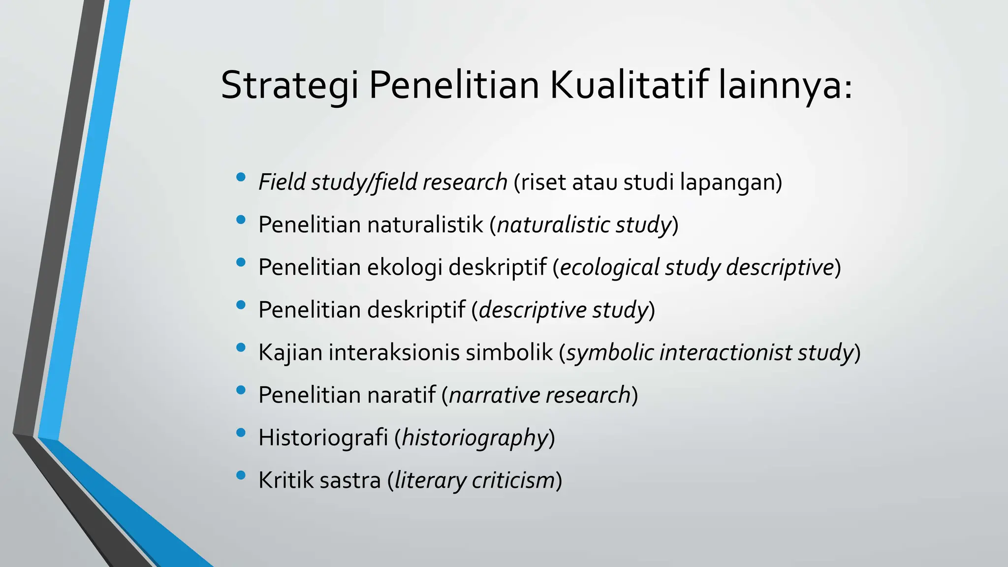 METODE PENELITIAN KUALITATIF STUDI KASUS | PPTX