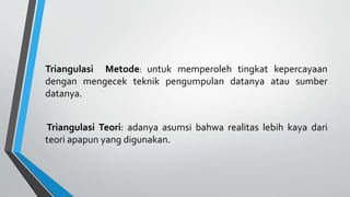 METODE PENELITIAN KUALITATIF STUDI KASUS | PPTX