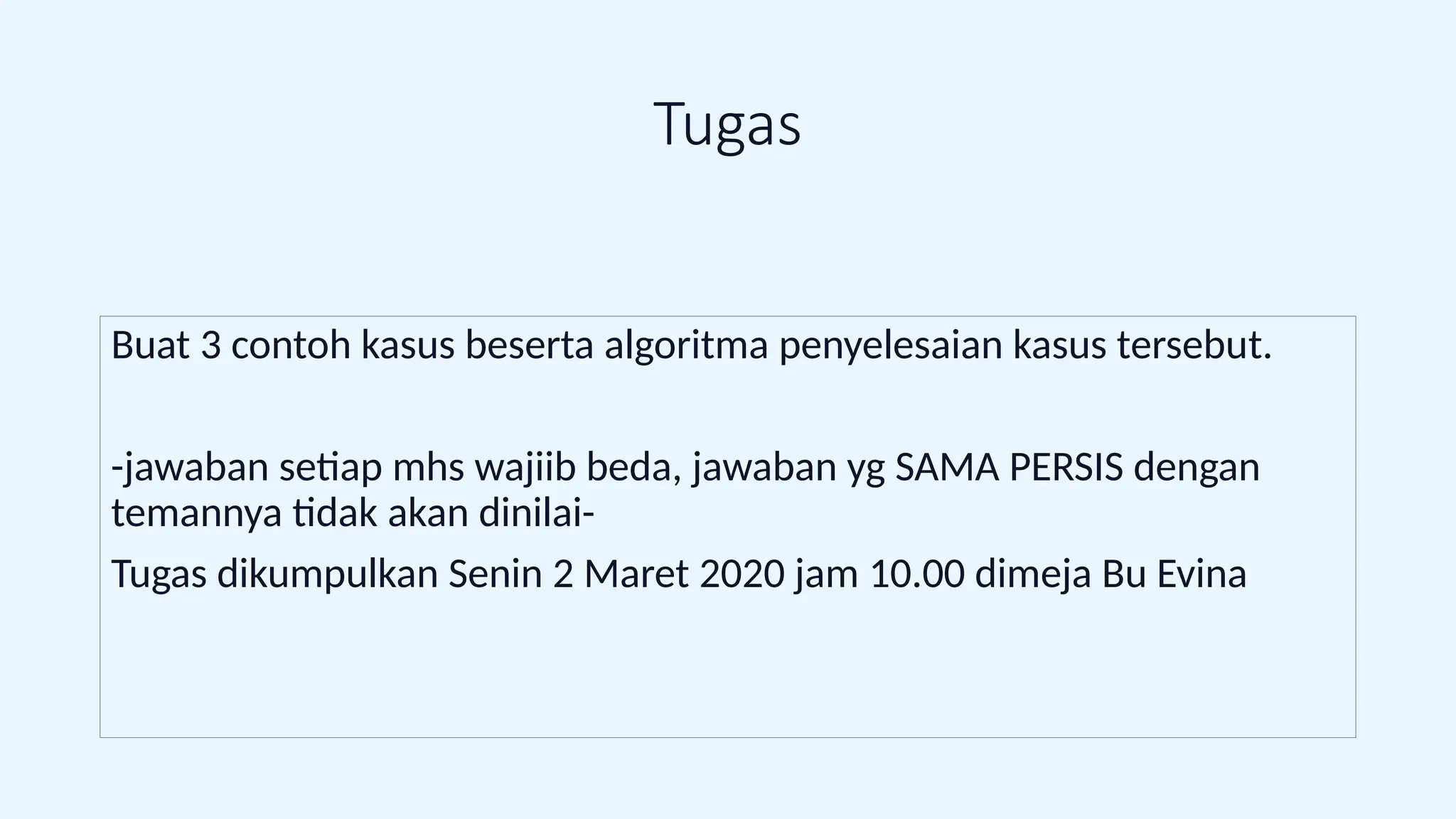 Belajar Algoritma Pemograman dengan Mudah | PPT