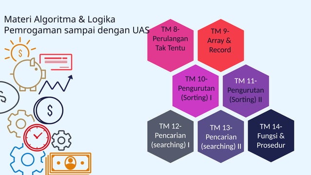 Belajar Algoritma Pemograman dengan Mudah | PPT