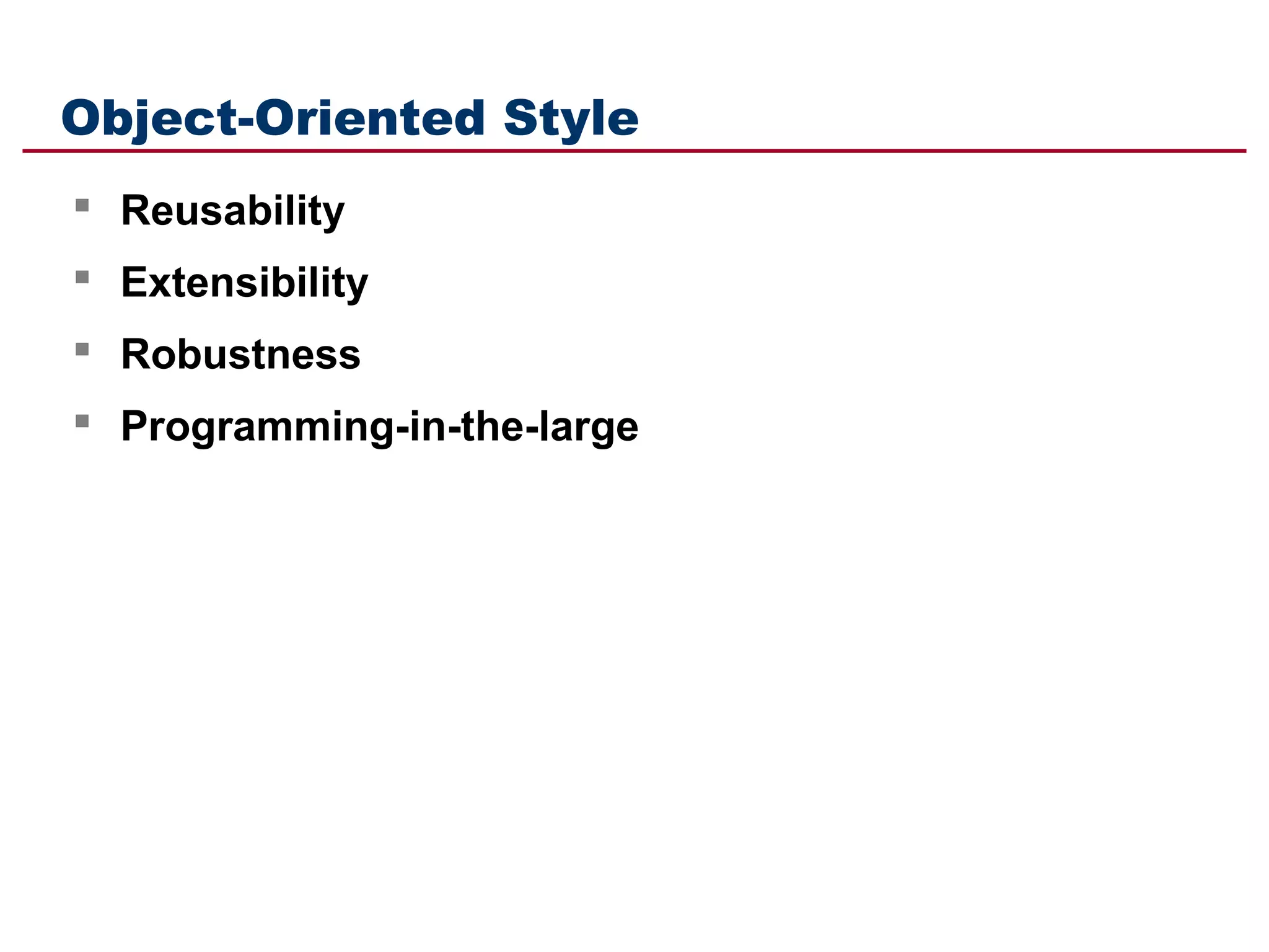 Programing Style | PPT | Programming Languages | Computing