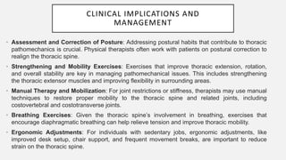 PPT TM 11 Fisio - Biomechanics Thoracic spine | PDF