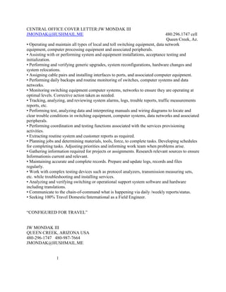 (Tm) 14 May Jwm Pro Intro Resume Cover | PDF