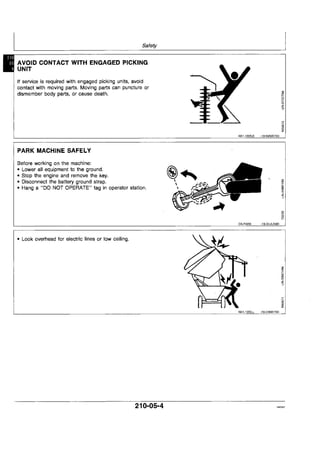 John Deere 9960 Cotton Picker Operation and Tests Technical Manual | PDF