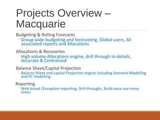 Benefits of TM1 Implementation | PPT