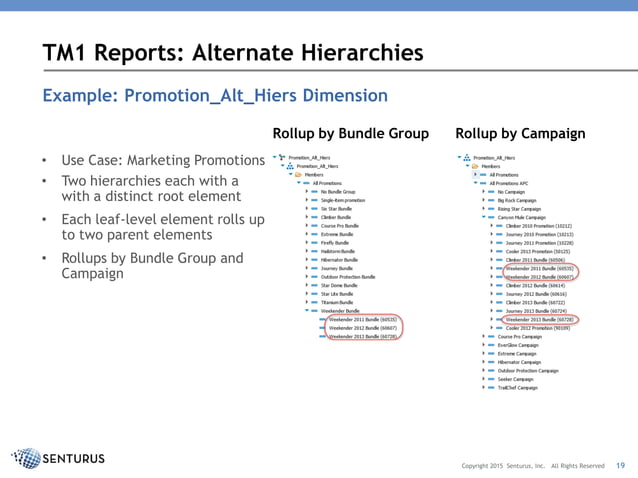 Using TM1 Cubes with Cognos BI: Three Tips for TM1 Cube Design | PDF