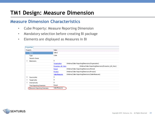 Using TM1 Cubes with Cognos BI: Three Tips for TM1 Cube Design | PDF