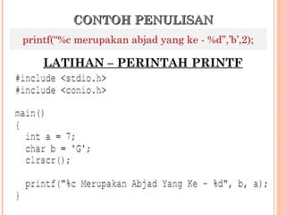 Algoritma Pemrograman - Perintah Input/Output | PPT