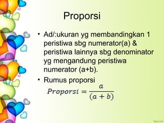 Ukuran kesehatan dan penyakit dalam epidemiologi.ppt
