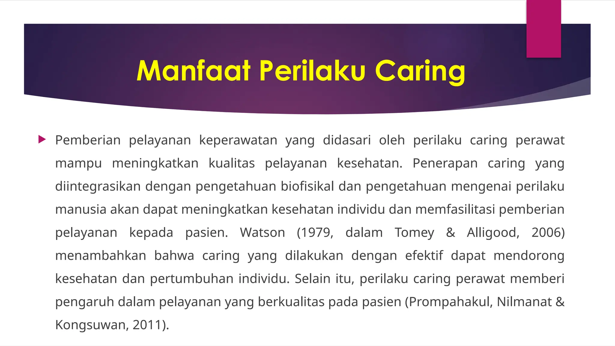 TM 3 Aplikasi caring dalam kehidupan sehari – hari dan praktik ...